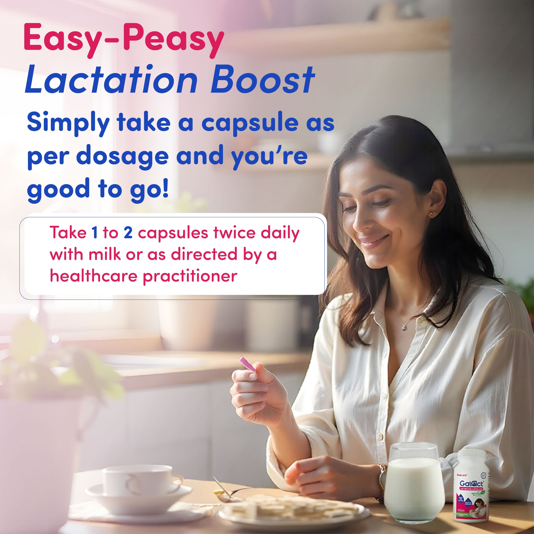 Galact Lactation Granules for Breastfeeding - Galact by Emcure